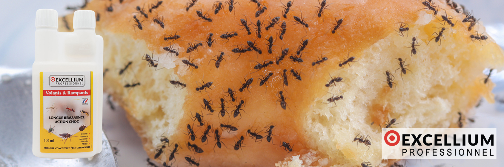 Insecticide anti-fourmis concentré Excellium flacon doseur 500ml